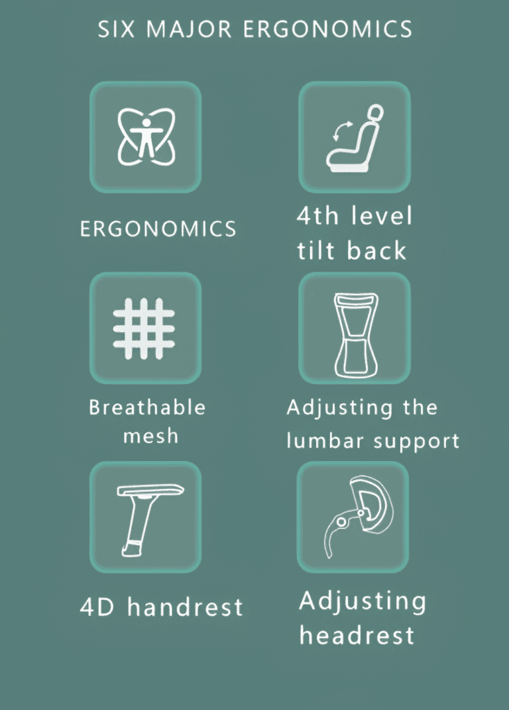 Opus High Back Ergonomic Office Chair - BOSQ