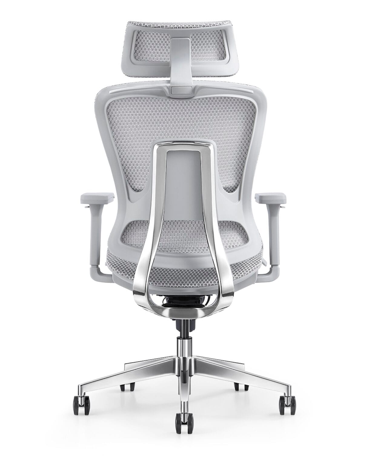 Vortex High Back Ergonomic Office Chair – Grey - BOSQ