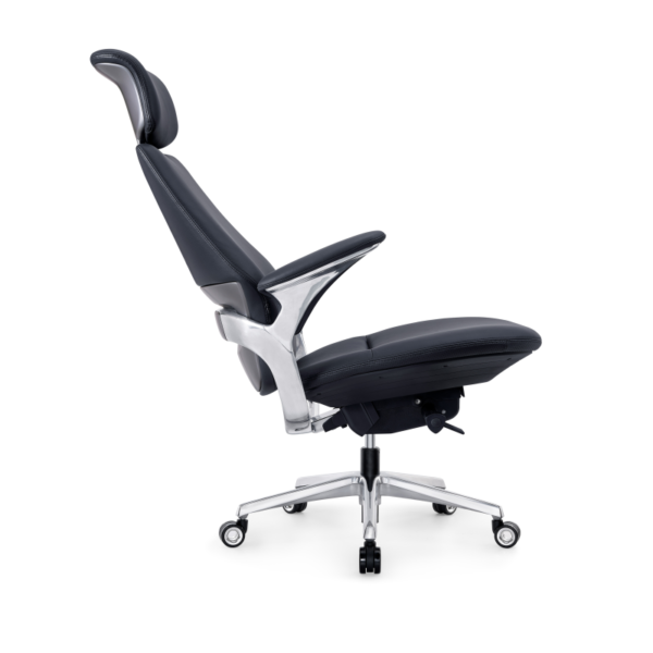 Monarch Ergonomic Executive Office Chair – Premium Leather High-back ...