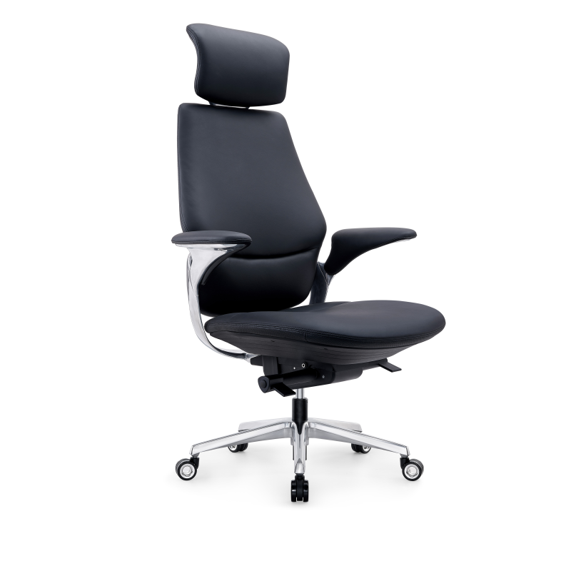 Monarch Ergonomic Executive Office Chair – Premium Leather High-back ...